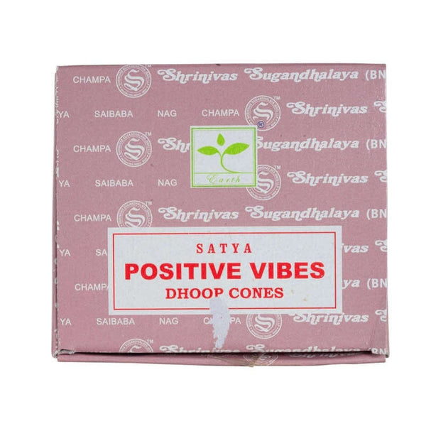 Satya Positive Vibes Dhoop Incense Cones